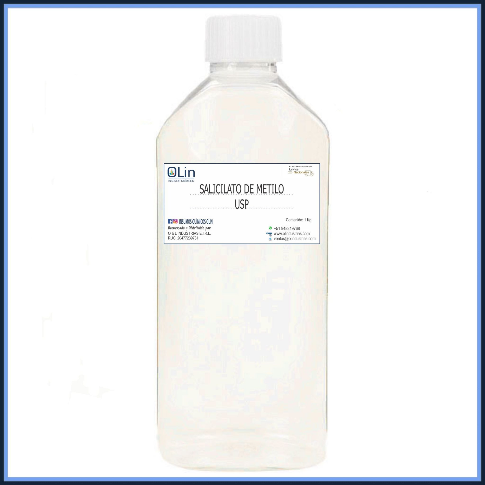 Salicilato de Metilo USP – QUÍMICOS OLIN